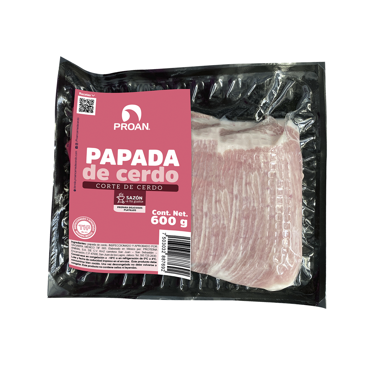 Papada PROAN 600 g